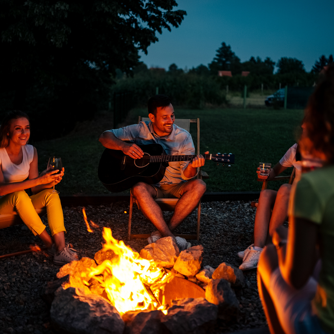 Historical and modern benefits of sitting around the fire. – Firepit ...
